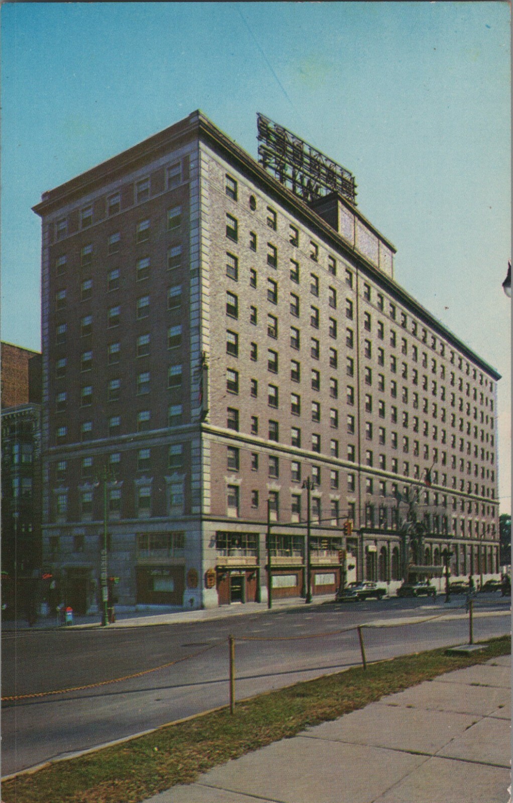 1960 Albany NY Manger DeWitt Clinton Hotel Postcard ~ New York, Hannau ...