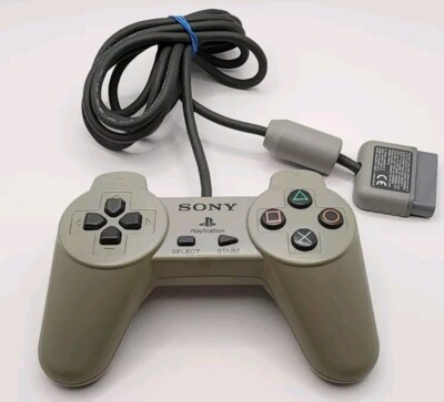 OEM Sony PlayStation One PS1 Official Gray Controller SCPH-1080 TESTED ...