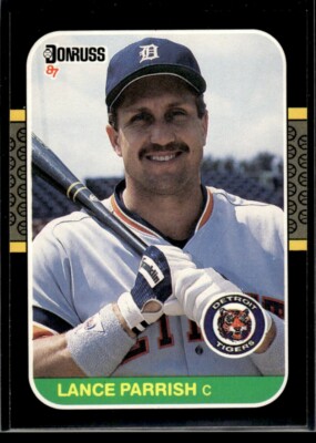 1987 Donruss #91 Lance Parrish Detroit Tigers | eBay