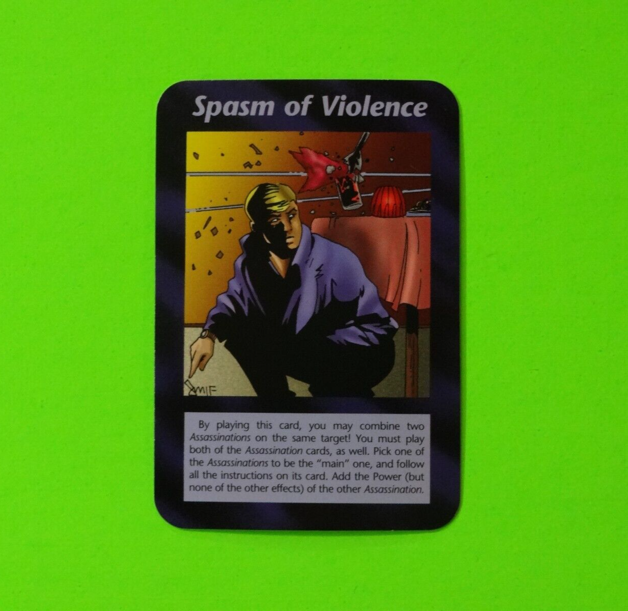 Spasm of Violence (R) - INWO - Illuminati: New World Order Base Set ...