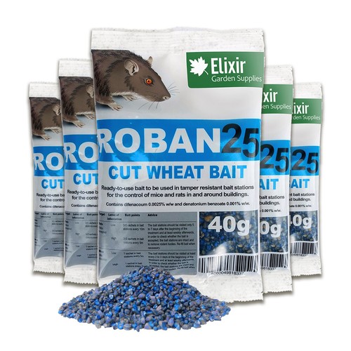 Rat Mouse Poison Bait Max Strength Rodent Killer Grain | Kills In A ...