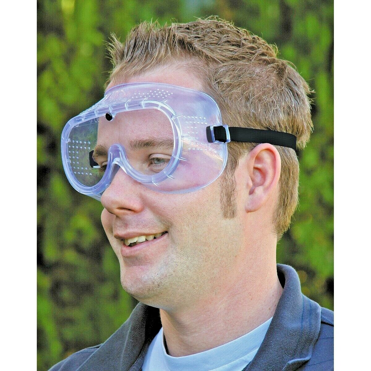 Shatter Proof IMPACT & SPLASH Resistant Goggles Eye Protection PPE ...