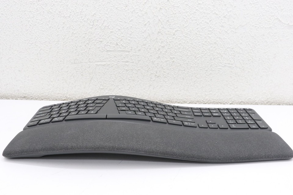 LOGITECH ERGO K860 Wireless Bluetooth Keyboard w/ Unifying Dongle | eBay