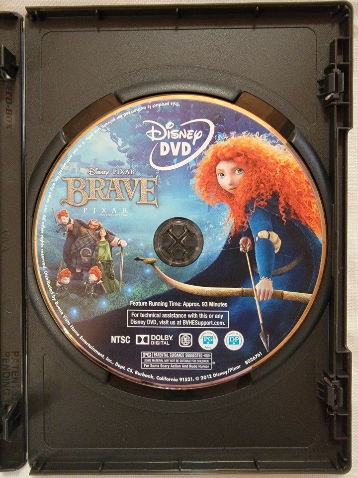 Brave (2012, DVD) Disney Pixar | eBay