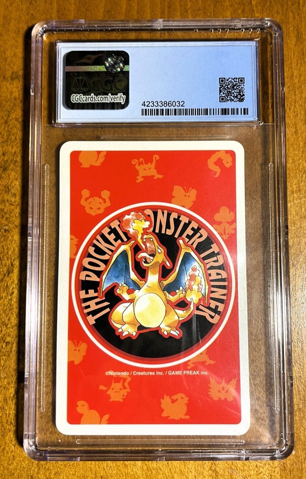 1996 Pokémon Japanese EKANS #23 CGC 8.5 NM/MT+ Red Deck - Queen Spades ...