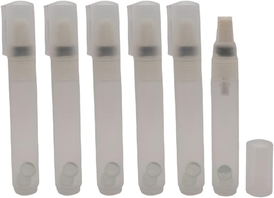 6 Pieces Paint Pen Empty Paint Marker 8Mm Refillable Paint Marker Paint ...