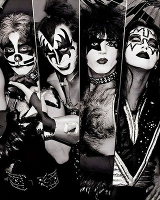 11.69X14.54 Kiss Band Poster 1976 Collage Photography | eBay