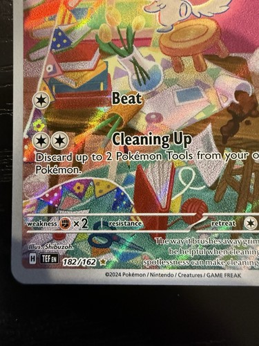 Minccino 182/162 IR Illustration Rare Temporal Forces Pokemon TCG Holo ...