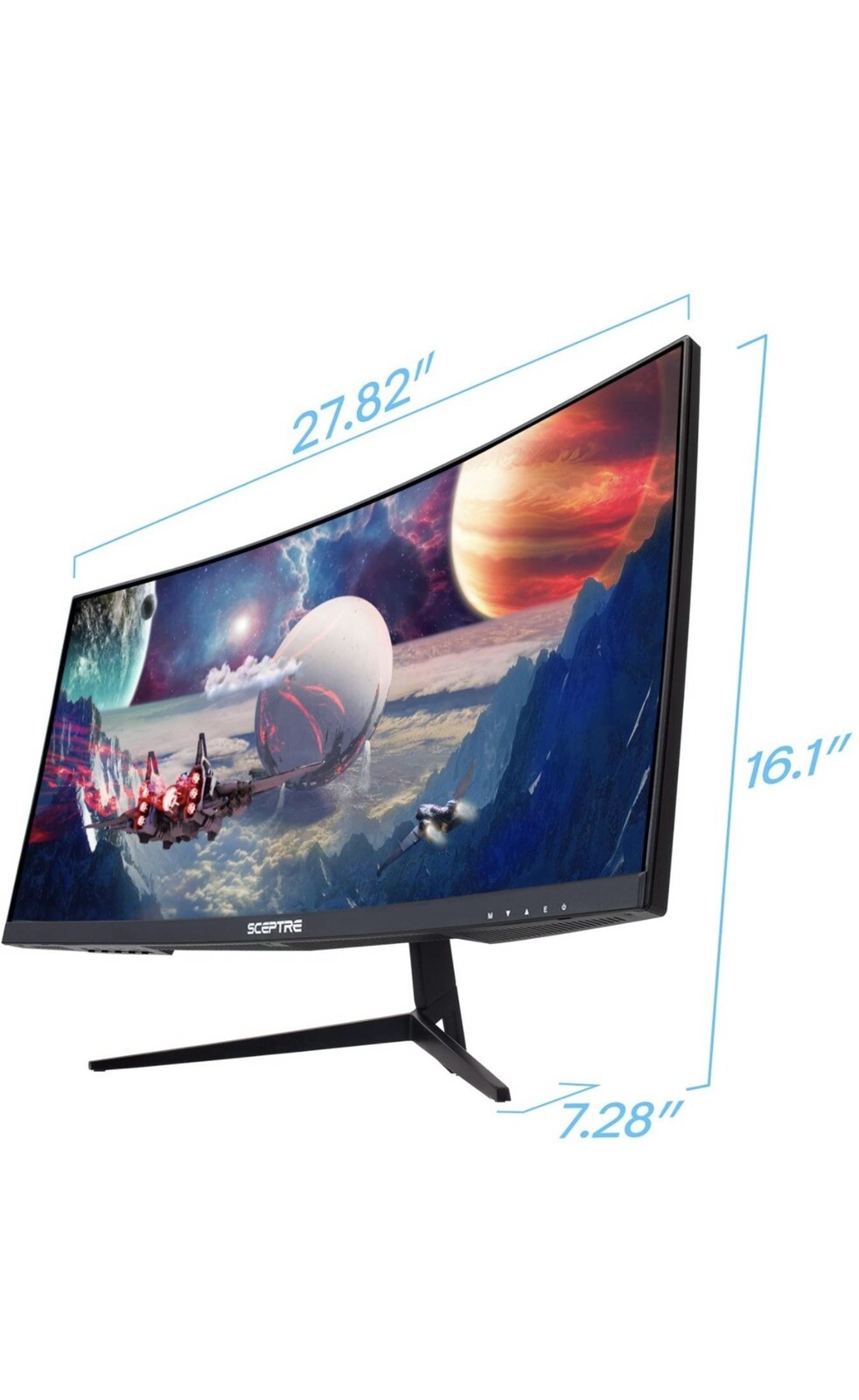 Sceptre 30-inch Curved Gaming Monitor 219 2560x1080 Ultra Wide Ultra ...
