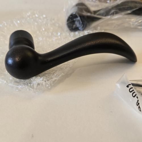 BALDWIN RESERVE Door Handle Full Dummy ARCH Lever DARK BRONZE | eBay