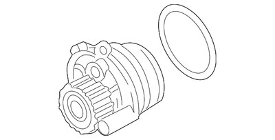 Genuine Volkswagen Engine Water Pump 06A-121-012-E | eBay