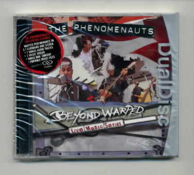 THE PHENOMENAUTS - BEYOND WARPED / RARE SEALED CD DVD DUAL DISC ...