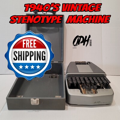Dictation & Stenography - Steno Machine