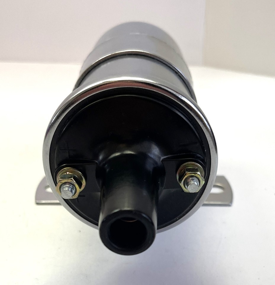 FORD 302 289 260 221 BLACK Small Cap HEI Distributor + Chrome 45,000 ...