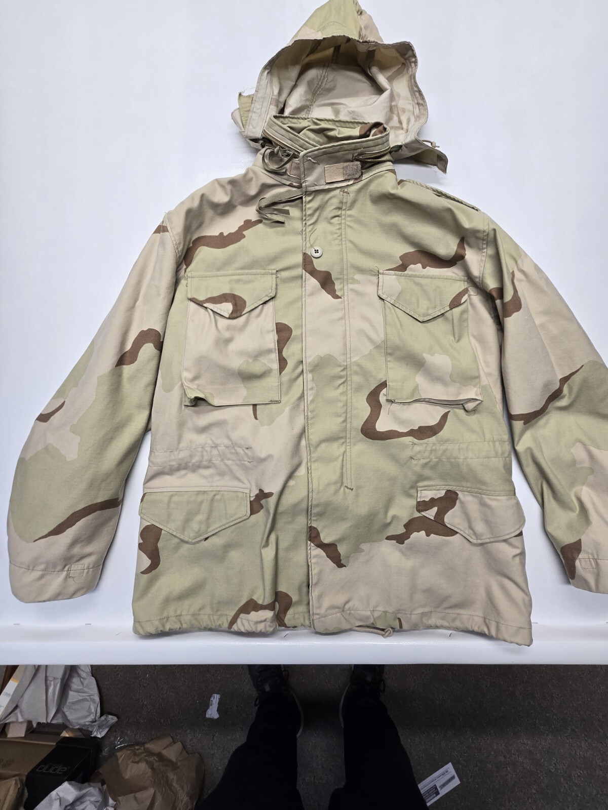 Military Field Jacket Cold Weather (Desert Camouflage… - Gem
