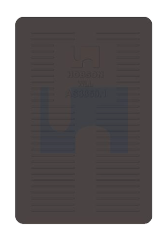 QTY 40 Panel Shim Packer Half 10mm x 75mm x 100mm Black 20T Plastic ...