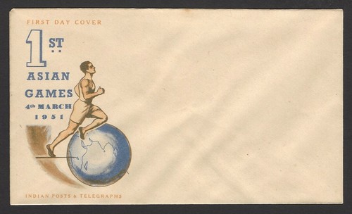 India Asian Games 1951 unused FDC | eBay.de