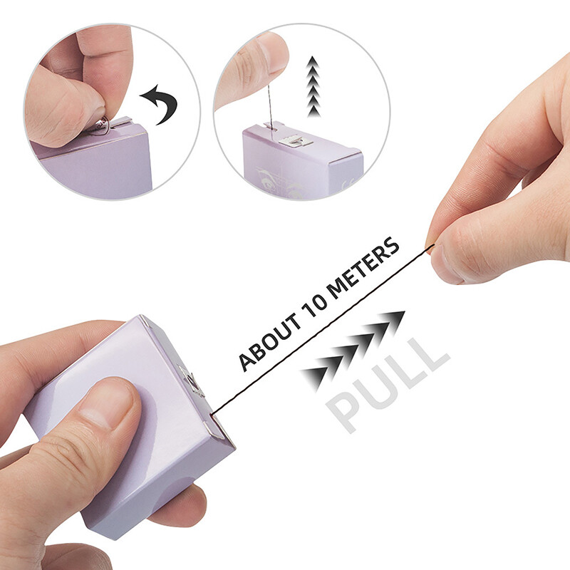 20 Meters Thread With Ink Eyebrow Tattoo Ruler Positioning Measure Tool ...