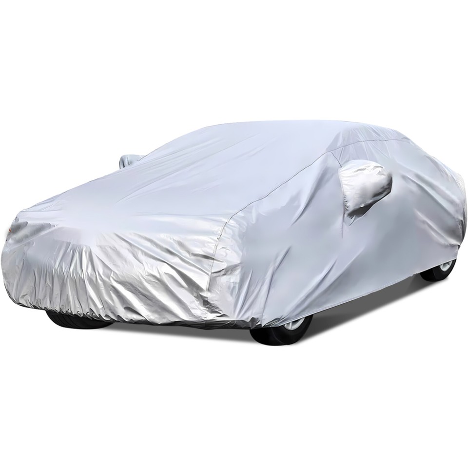 XL Sedan Car Cover Waterproof Dust Rain Snow Scratch Resistant Outdoor ...