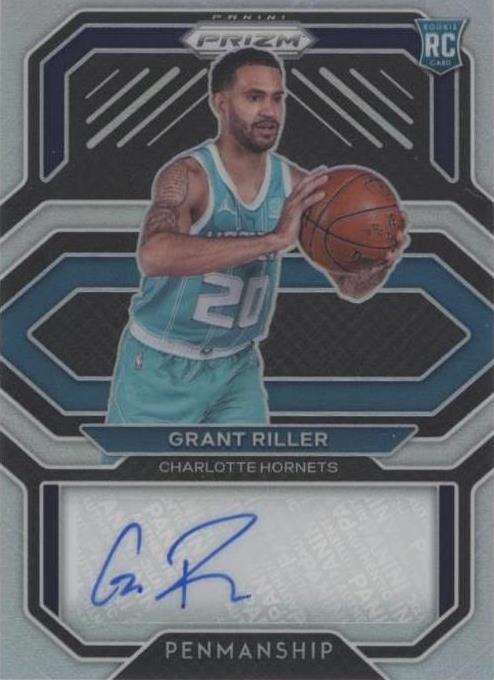 2020-21 Panini Prizm - Rookie Penmanship Grant Riller #RP-GRL Silver ...