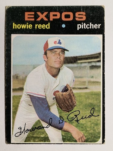 1971 Topps #398 Howie Reed (VG) | eBay