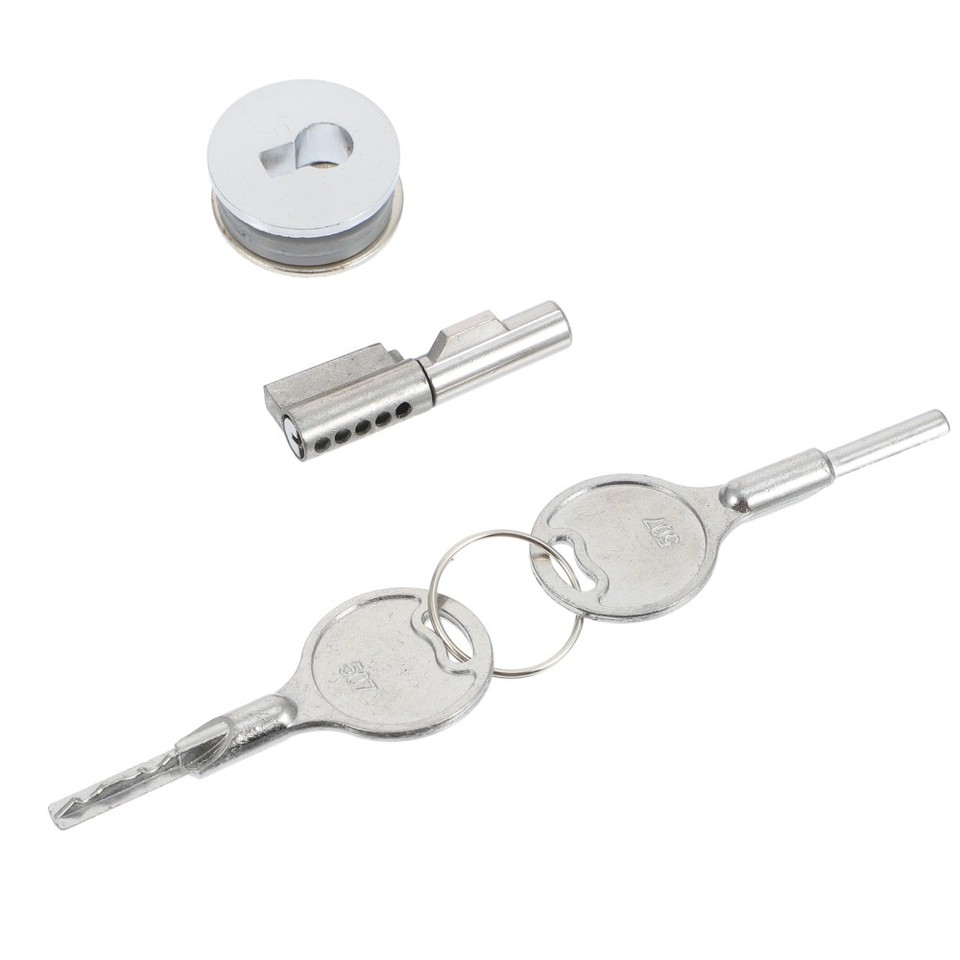 Glass Door Lock Slide Cabinet Locks with Keys Sliding Ratchet Latch | eBay