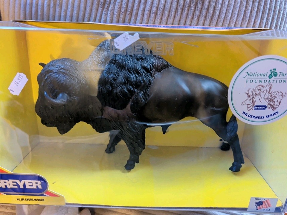 Breyer American Bison Buffalo Bull In The Original Package | eBay