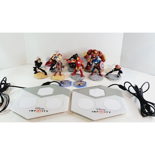 Disney Infinity Wii UFigures Marvel Star Wars Bundle 14 pieces + 2 ...