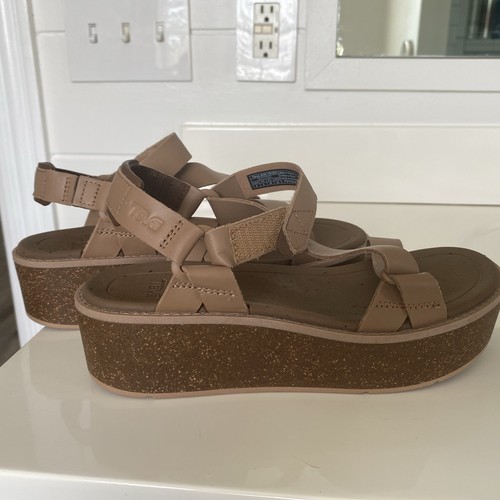 Teva Womens Size 8 Madera Wedge Sandal Color Tiger Eye. Excellent ...