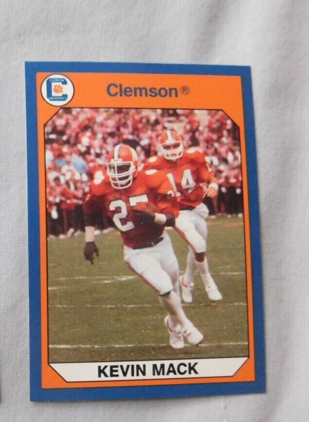 1990 Collegiate Collection Clemson Tigers Trading Card Pick one | eBay