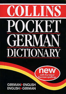 Collins Pocket German Dictionary (Paperback, 1998) for sale online | eBay