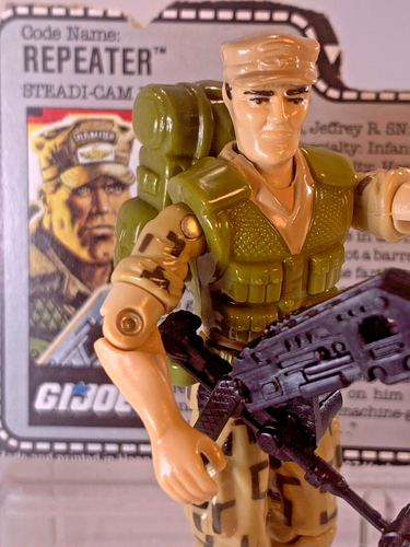 GI JOE ARAH REPEATER 1988 COMPLETE WITH CARD HASBRO VINTAGE | eBay