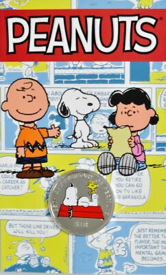 2015 $10 Proof Sterling Silver Snoopy - British V.I. 65th Anniversary ...