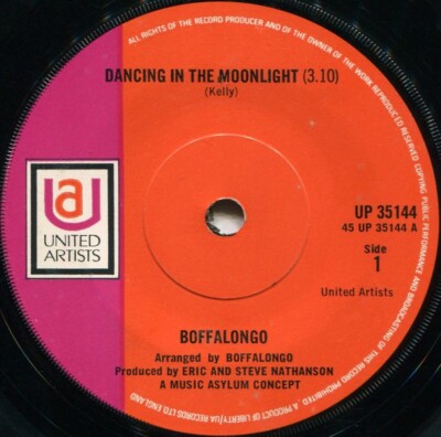 BOFFALONGO*DANCING IN THE MOONLIGHT*UNITED ARTISTS*ORIGINAL VERSION ...