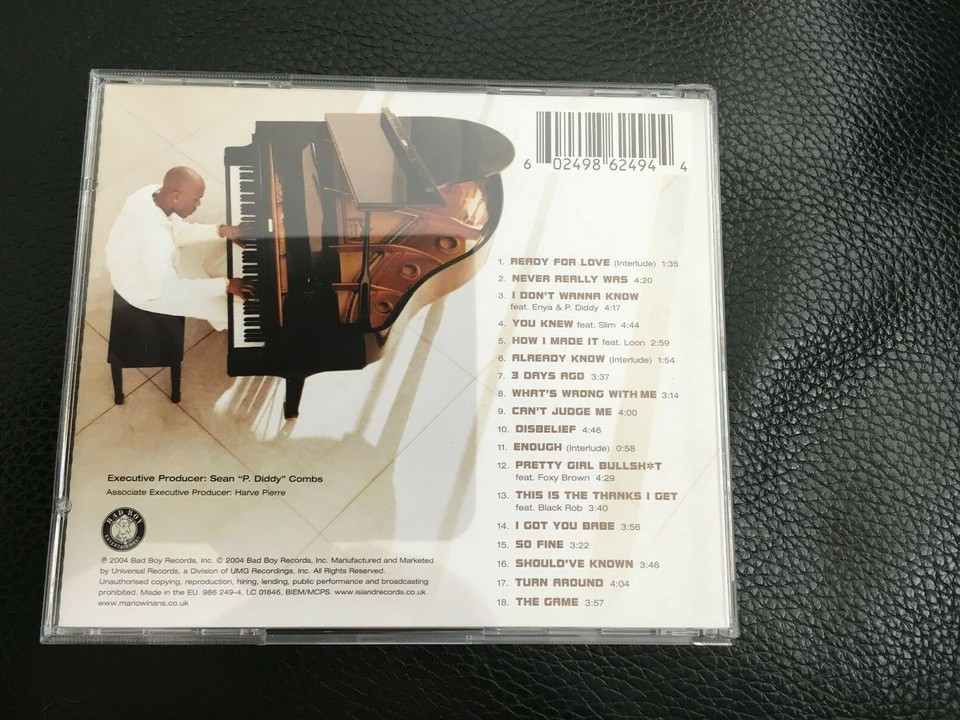 Mario Winans-Hurt no more.cd | eBay