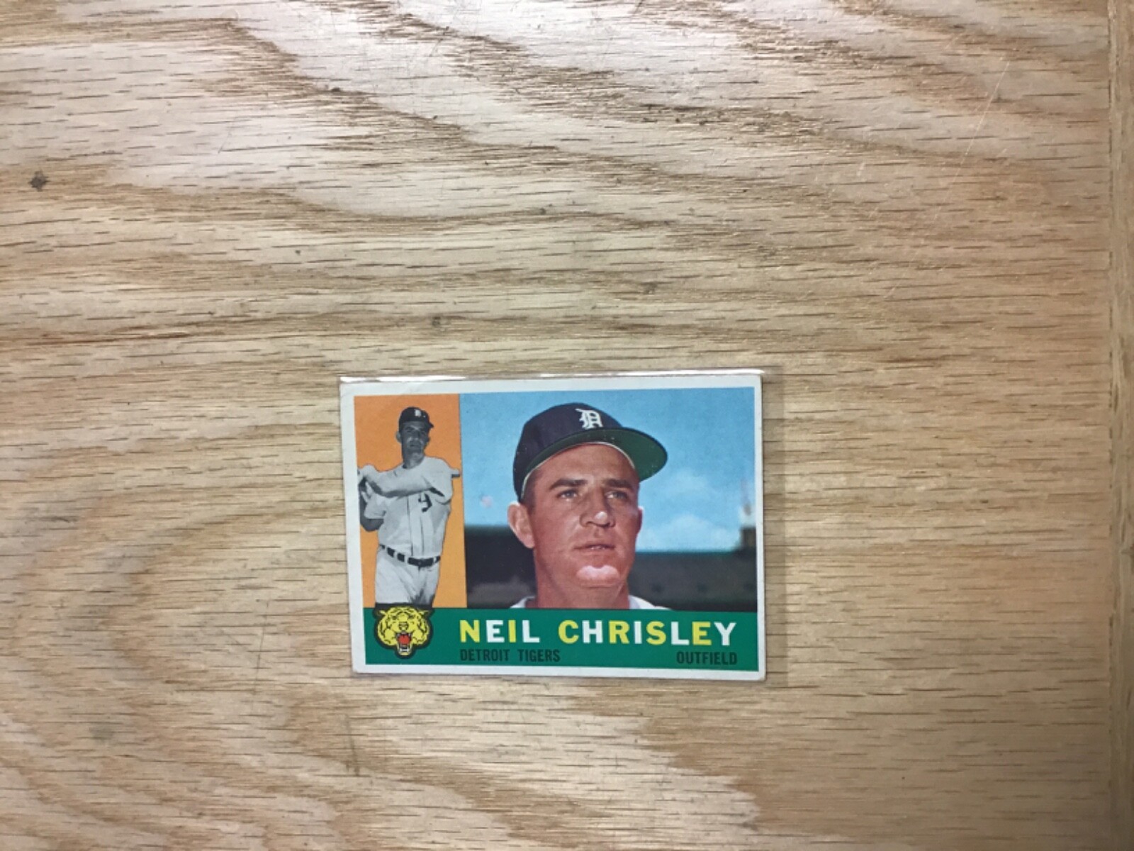 1960 Topps Baseball Neil Chrisley Detroit Tigers Card #273 | eBay