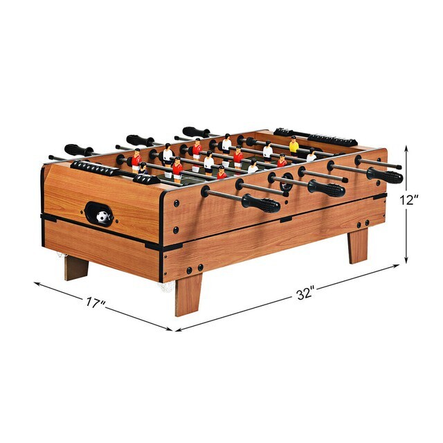 4 In 1 Multi Game Hockey Tennis Football Pool Table 32" | eBay