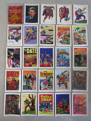 1994 THE COMIC ART TRIBUTE TO JOE SIMON 1-50 COMPLETE CARD SET ...