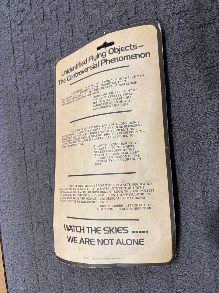 Close Encounters Alien Bendable Act Fig Imperial Toys Columbia Pictures ...