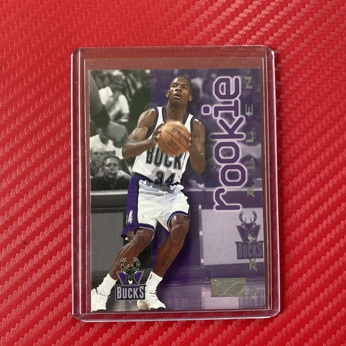 Ray Allen 1996 Skybox Premium Rookie Card RC Milwaukee Bucks #201 | eBay