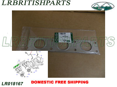 GENUINE LAND ROVER EXHAUST MANIFOLD GASKET LR2 3.2L NEW LR018167 | eBay