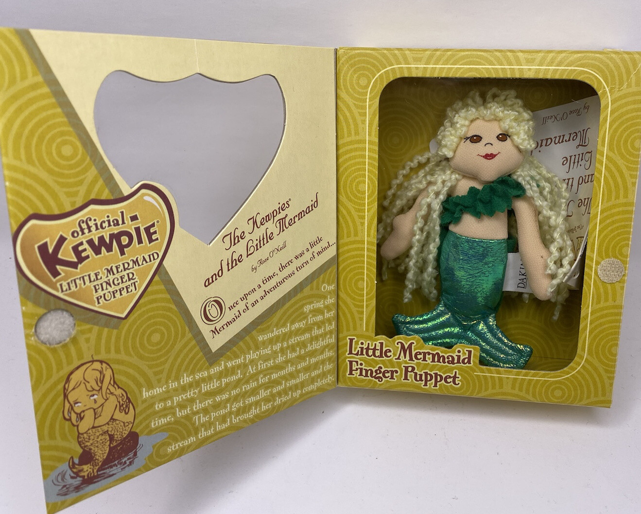 Dakin Official Kewpies Little Mermaid Puppet Signature Collection | eBay