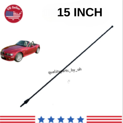 15" Short Black Antenna Mast Replacement AM/FM For BMW Z3 1996-2002 | eBay