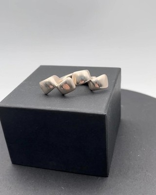 Georg Jensen Sterling Silver Cuff Links No 214 | eBay Australia