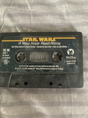 Star Wars: A New Hope Read-Along Cassette Tape Walt Disney Records | eBay