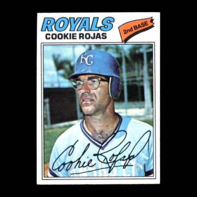 Cookie Rojas 1977 Topps Kansas City Royals #509 Set Break NICE! 4 | eBay