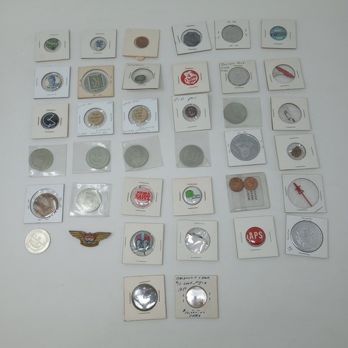 Lot Of 38 Vintage Pins / Coins / Tokens | eBay