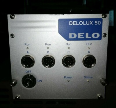 DELO DELOLUX 50 4 channel Delolux lamp Base Unit / Tested Working | eBay