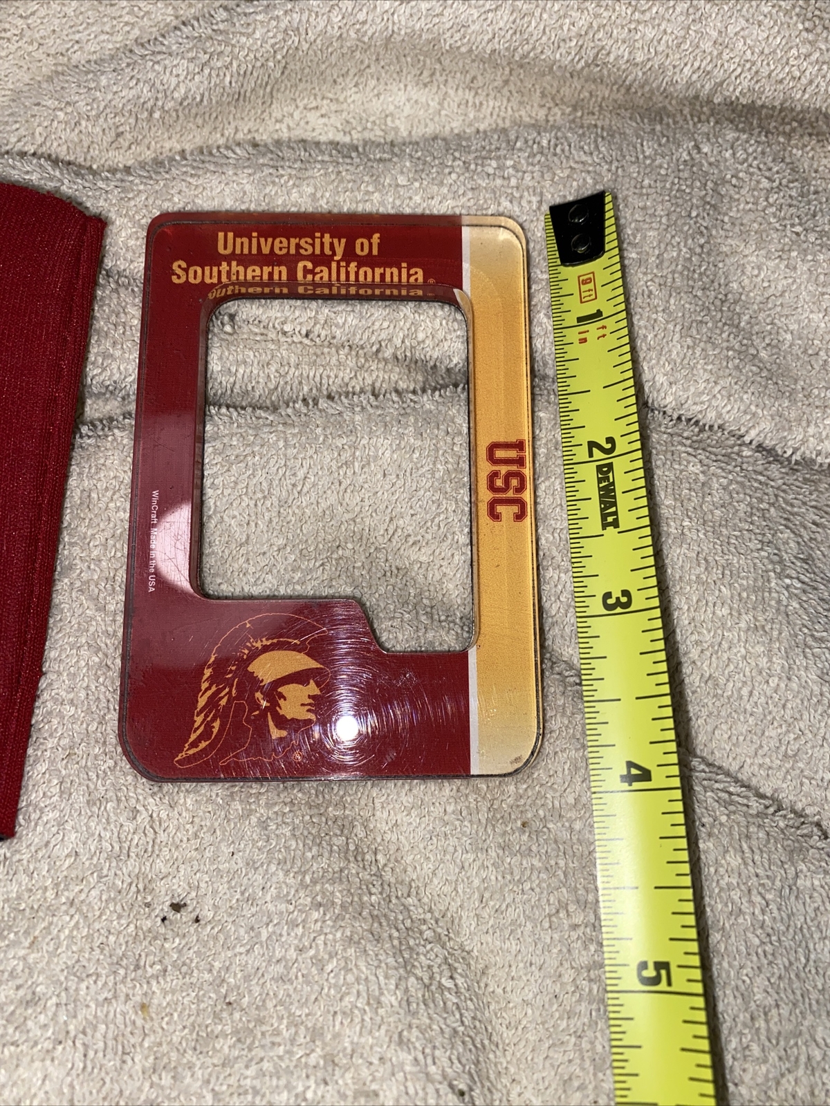 USC Trojans Logo Red Koozie and USC Trojans Magnetic Picture Frame | eBay