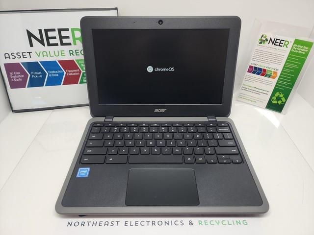Acer C733-C73P 11.6" Chromebook N4000 4GB LPDDR4 32GB eMMC Chrome OS ...